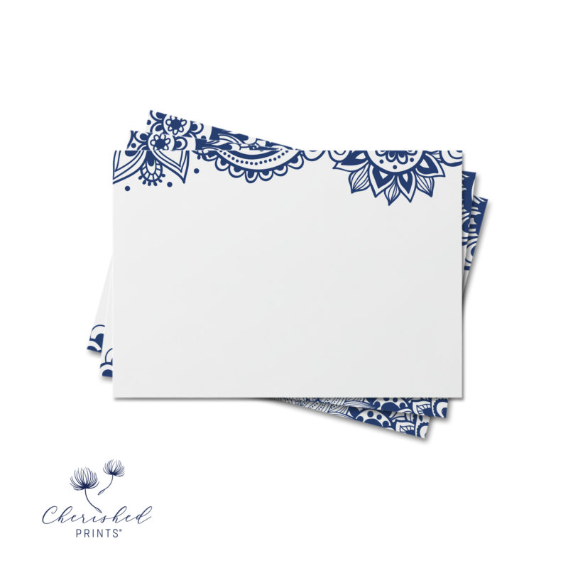 Block Print Thank You Cards Sympathy • Cherished Prints