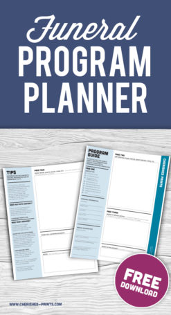 Program Guide Questionnaire • Cherished Prints